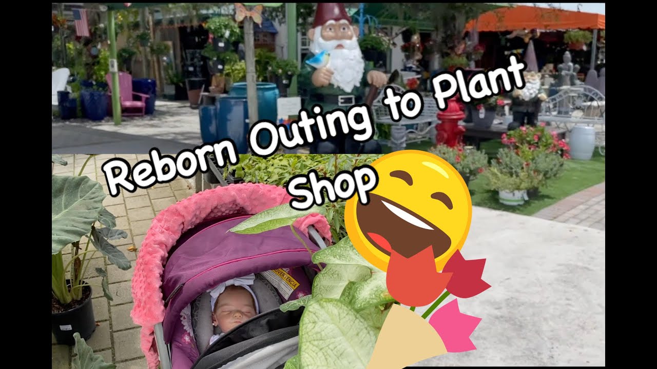 Reborn Outing to the Plant Shop with Newborn Part 1 | Real Life-Like ...