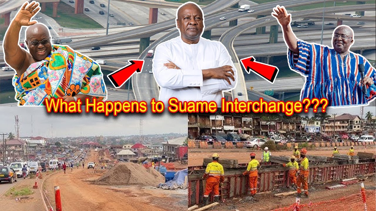 Major Update On Kumasi Suame Interchange Construction As Mahama Praises ...