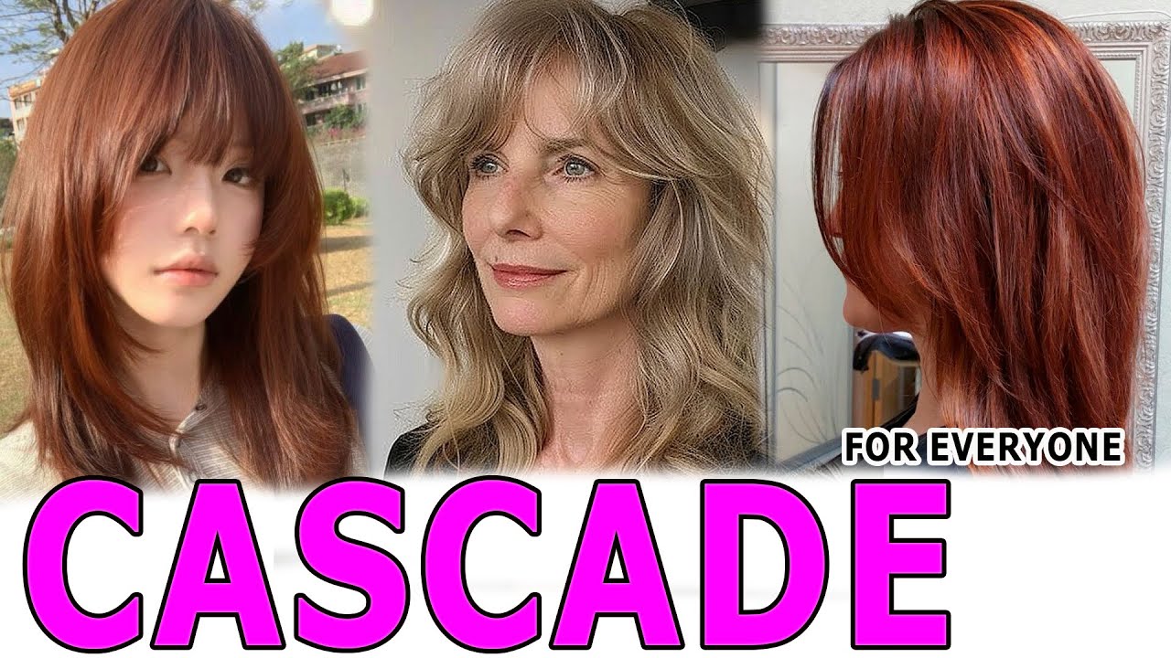 Cascade Layered Haircut for Women | Try These 38 Fresh Looks - YouTube