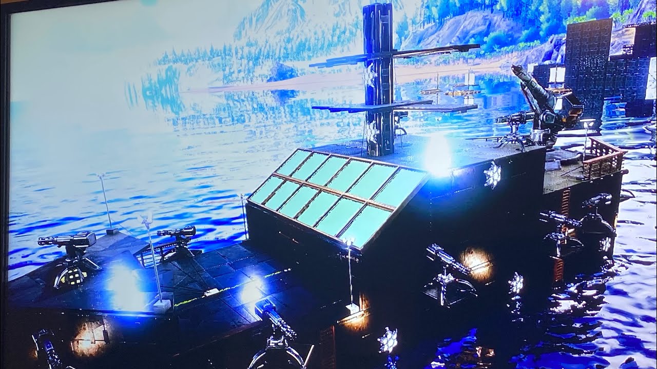 ARK Destroyer Boat Build - YouTube