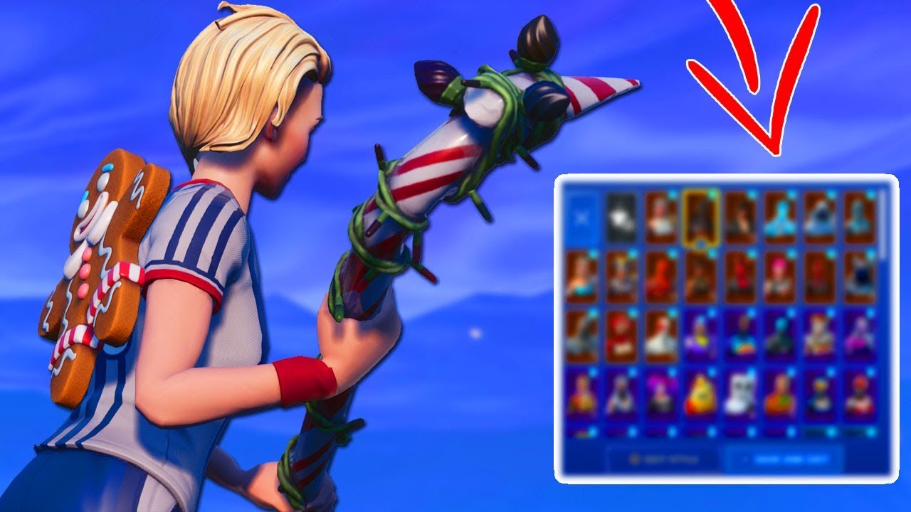 Slayyzie Stacked Fortnite Locker Reveal! Best OCE Fortnite Locker ...