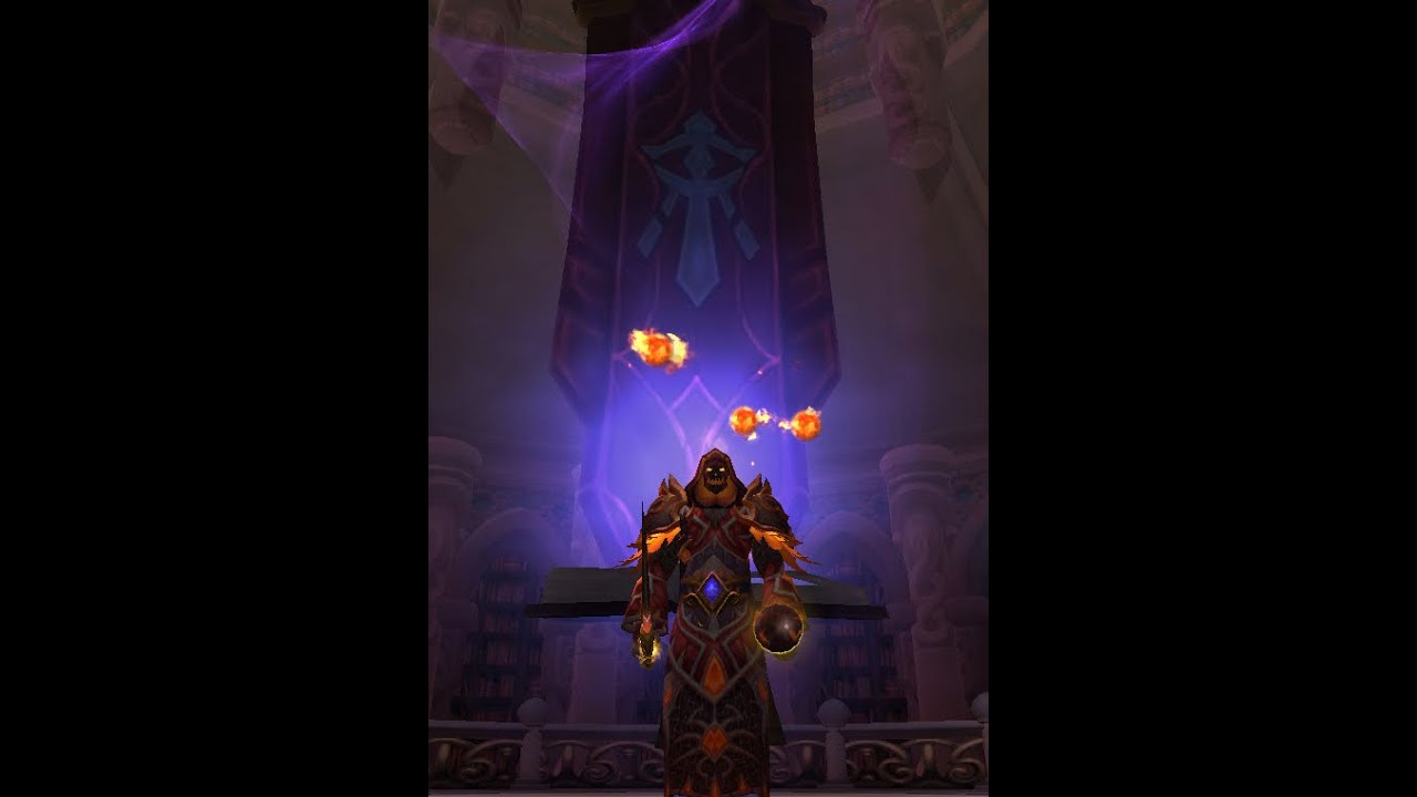 Legion Beta - Fire Mage Artifact Questline, Class Hall, Abilities ...