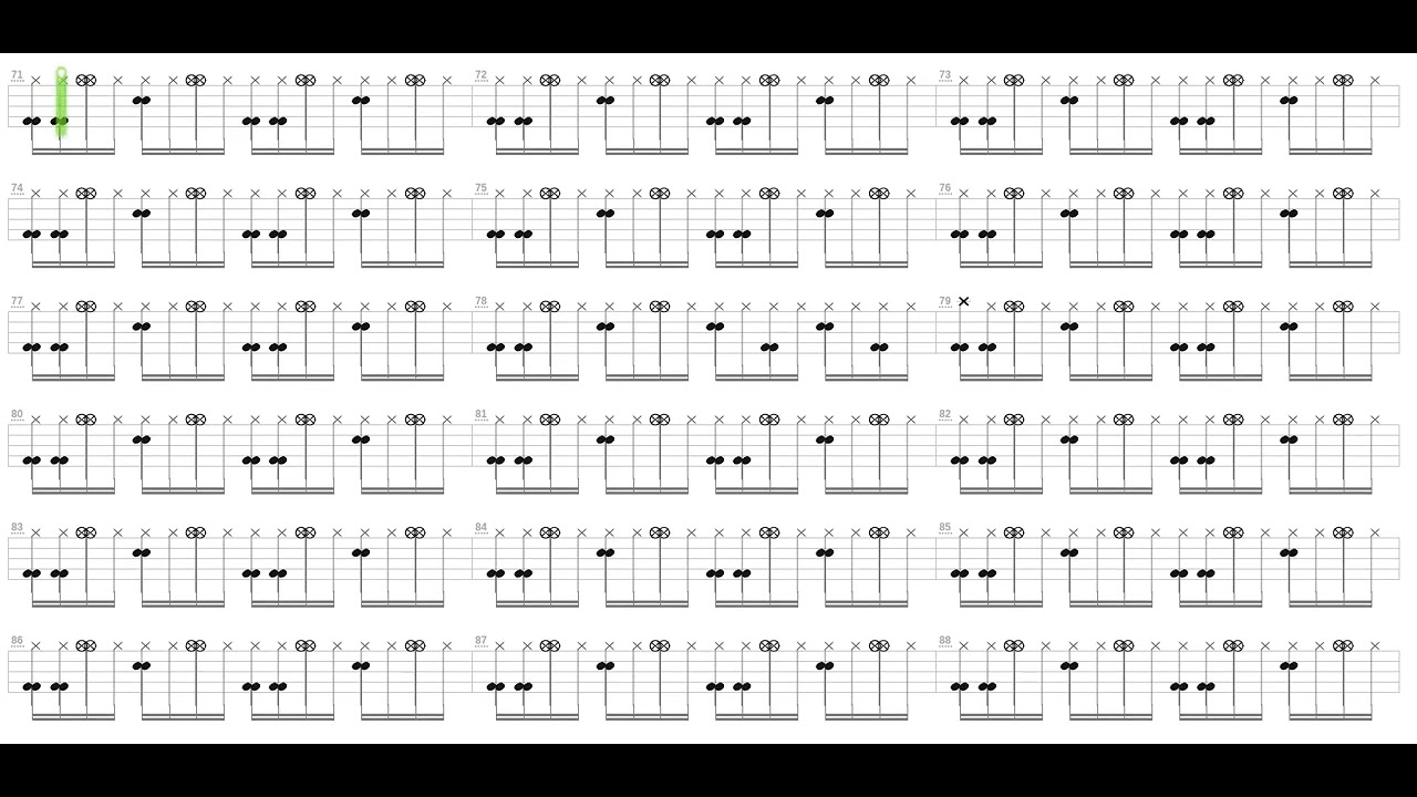 Adora + Indochine + Drum only + Drum tab - YouTube