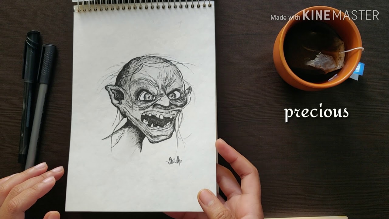 Inktober sketchbook tour 2018 - YouTube