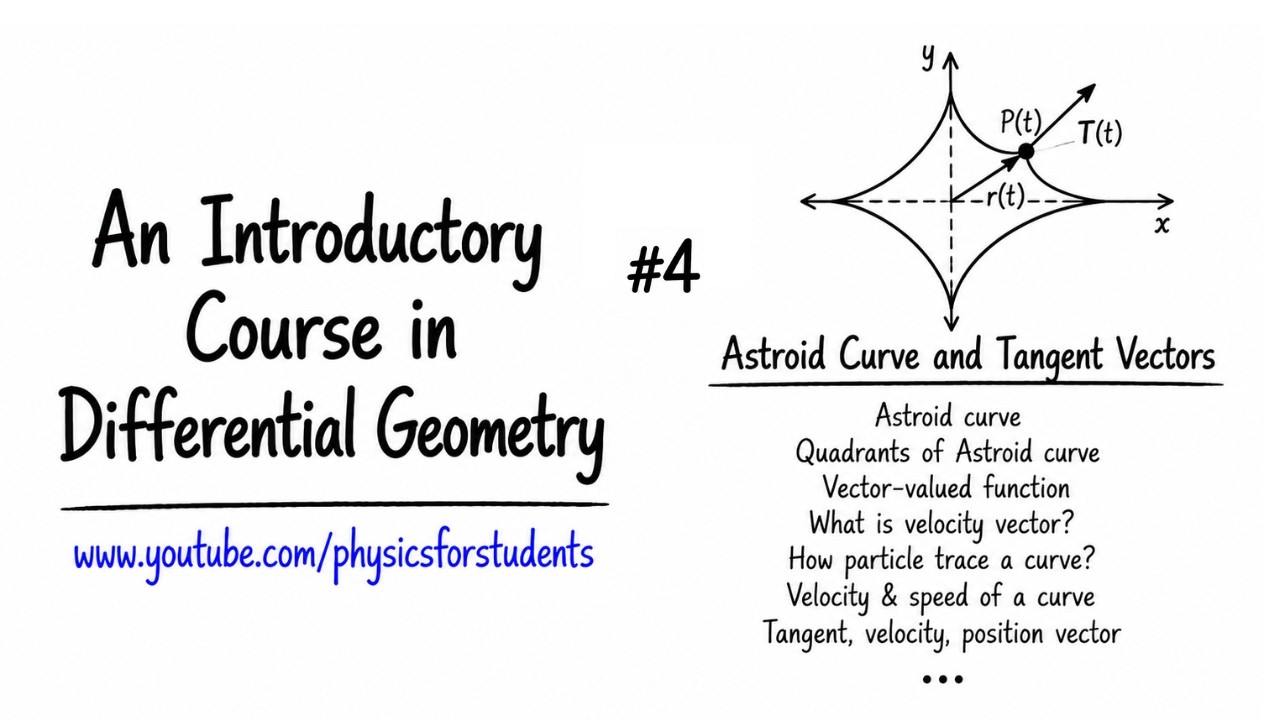Differential Geometry Lecture | Differential Geometry Introduction ...
