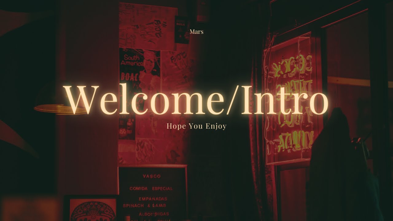 Welcome/Intro - YouTube