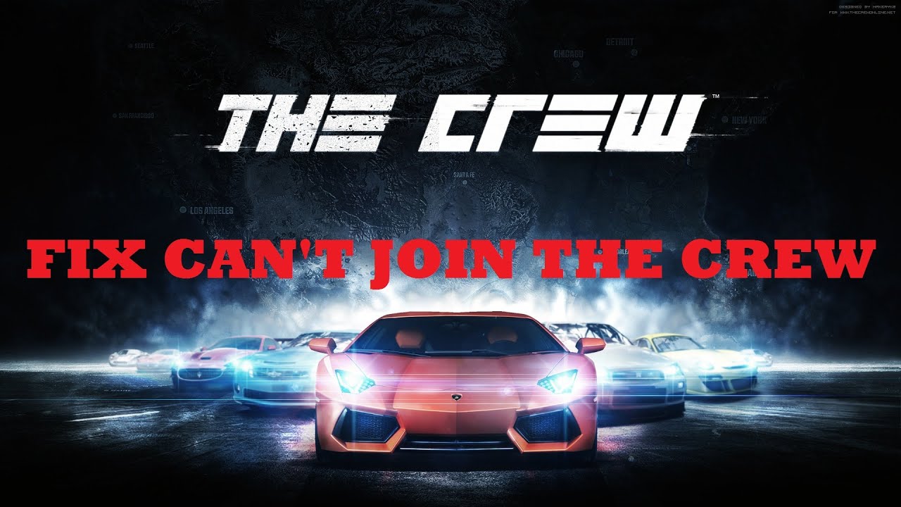 The Crew - Fix Can't join The Crew - YouTube
