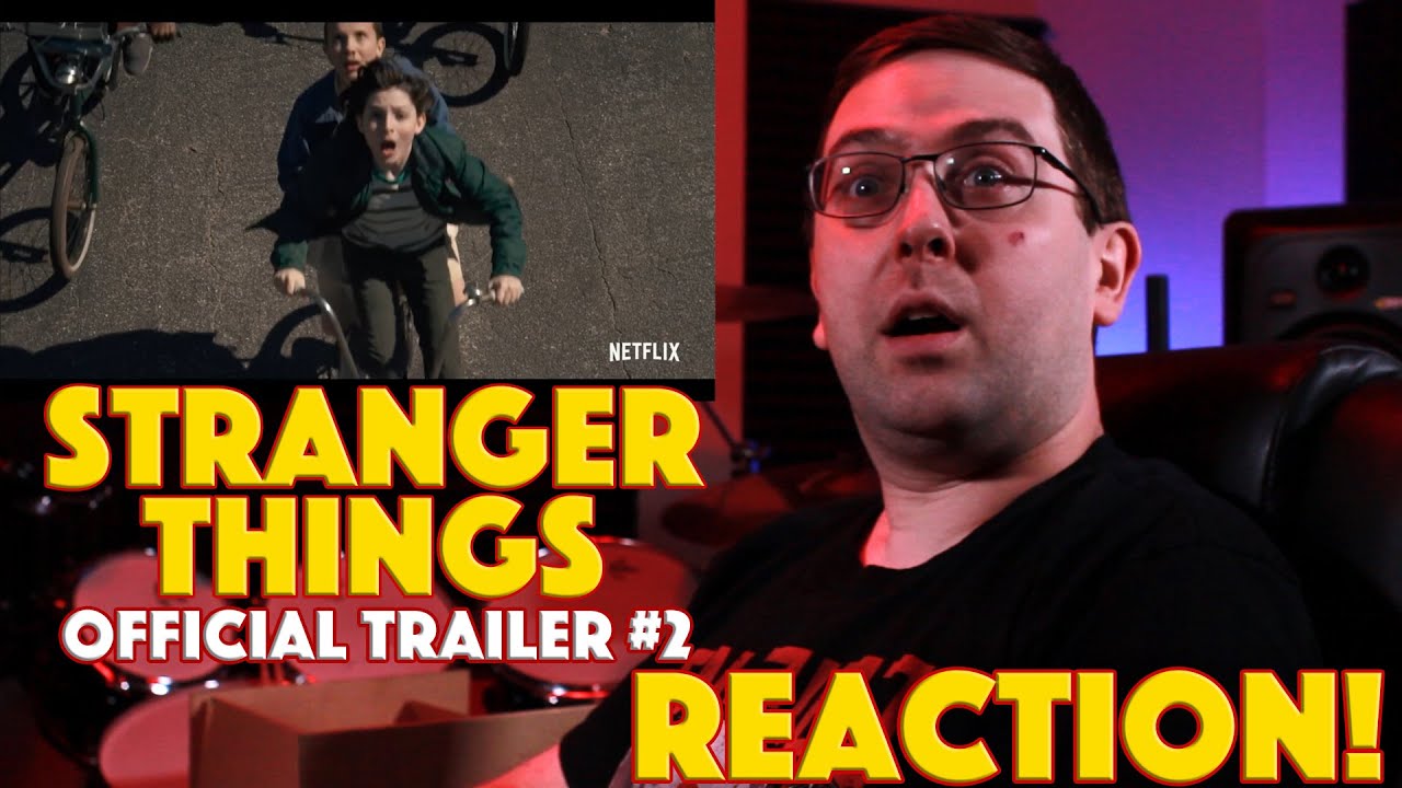 REACTION! Stranger Things Official Trailer #2 - Netflix Series 2016 ...