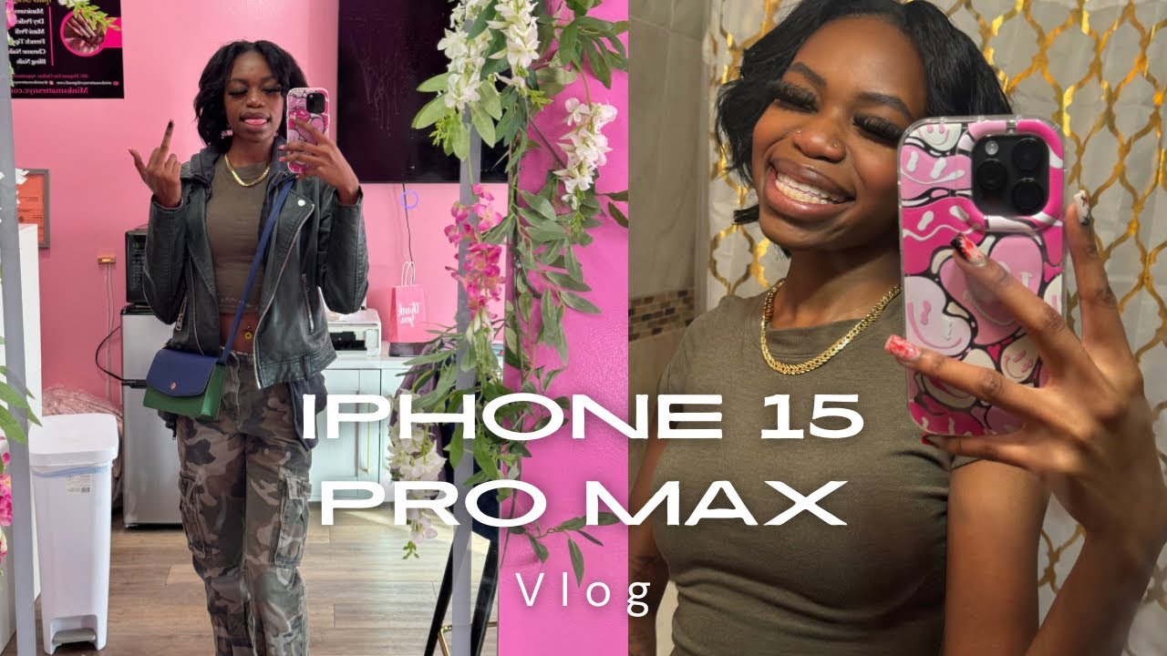 I got the BRAND NEW iPhone 15 pro max - YouTube