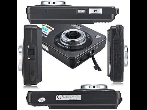 AbergBest 21 Mega Pixels 2.7" LCD Rechargeable HD Digital Camera | Slim ...