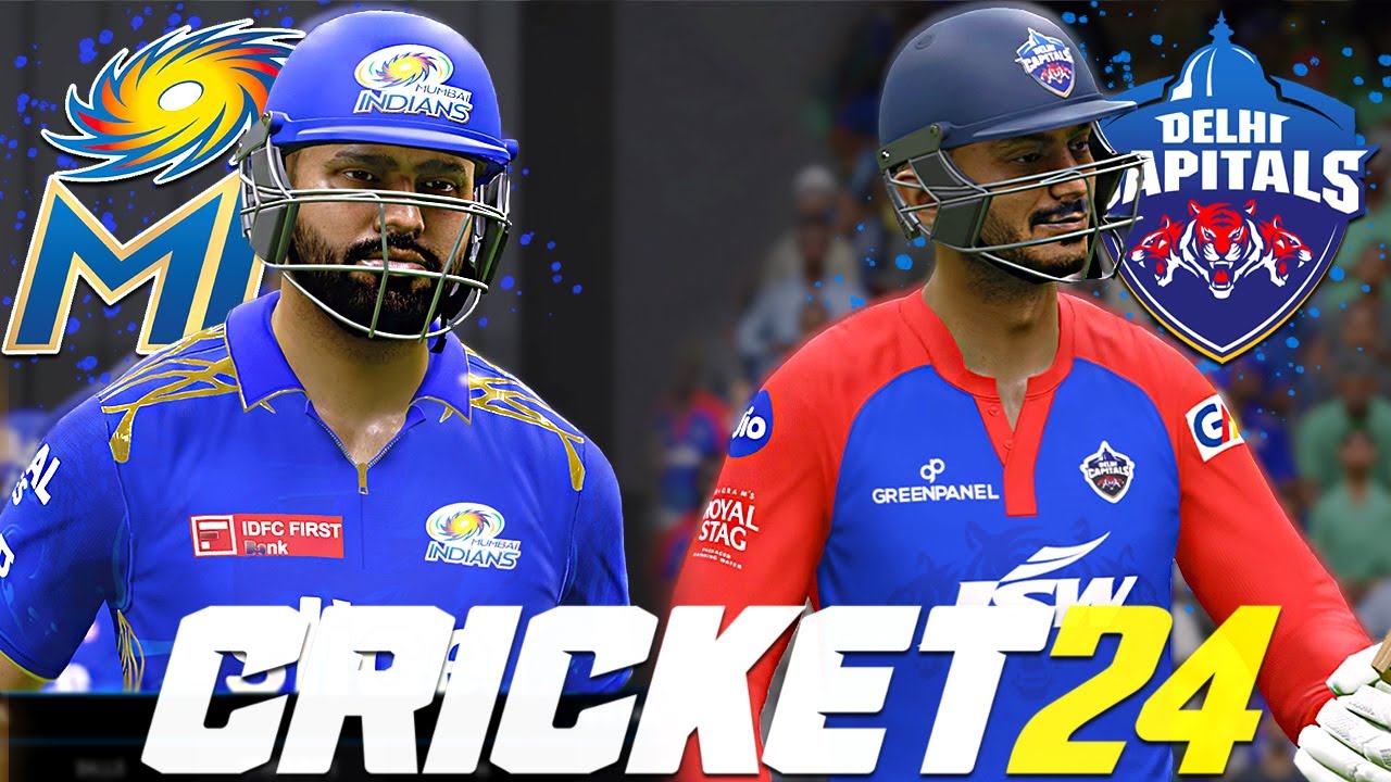 MUMBAI INDIANS vs DELHI CAPITALS | Match 16 Highlights | CRICKET 24 ...