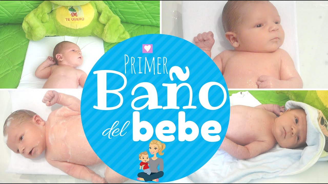 Como BAÑAR al BEBE recién nacido / 14 consejos primer BAÑO del BEBE ...