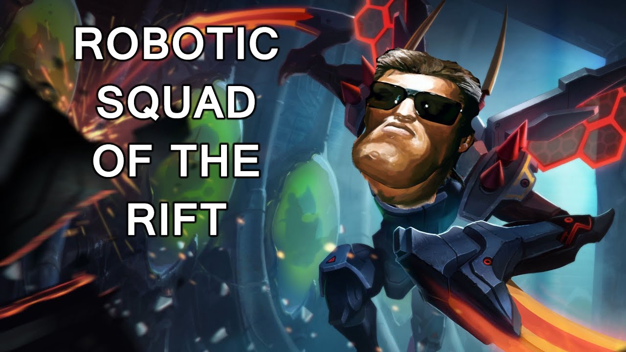 ROBOT TEAM GO: Robotic League Of Legends Gameplay - YouTube