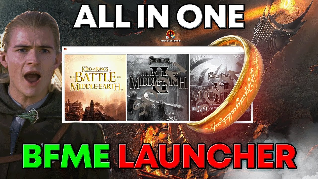The ALL IN ONE BFME Launcher! Playing BFME was never that easy! - YouTube