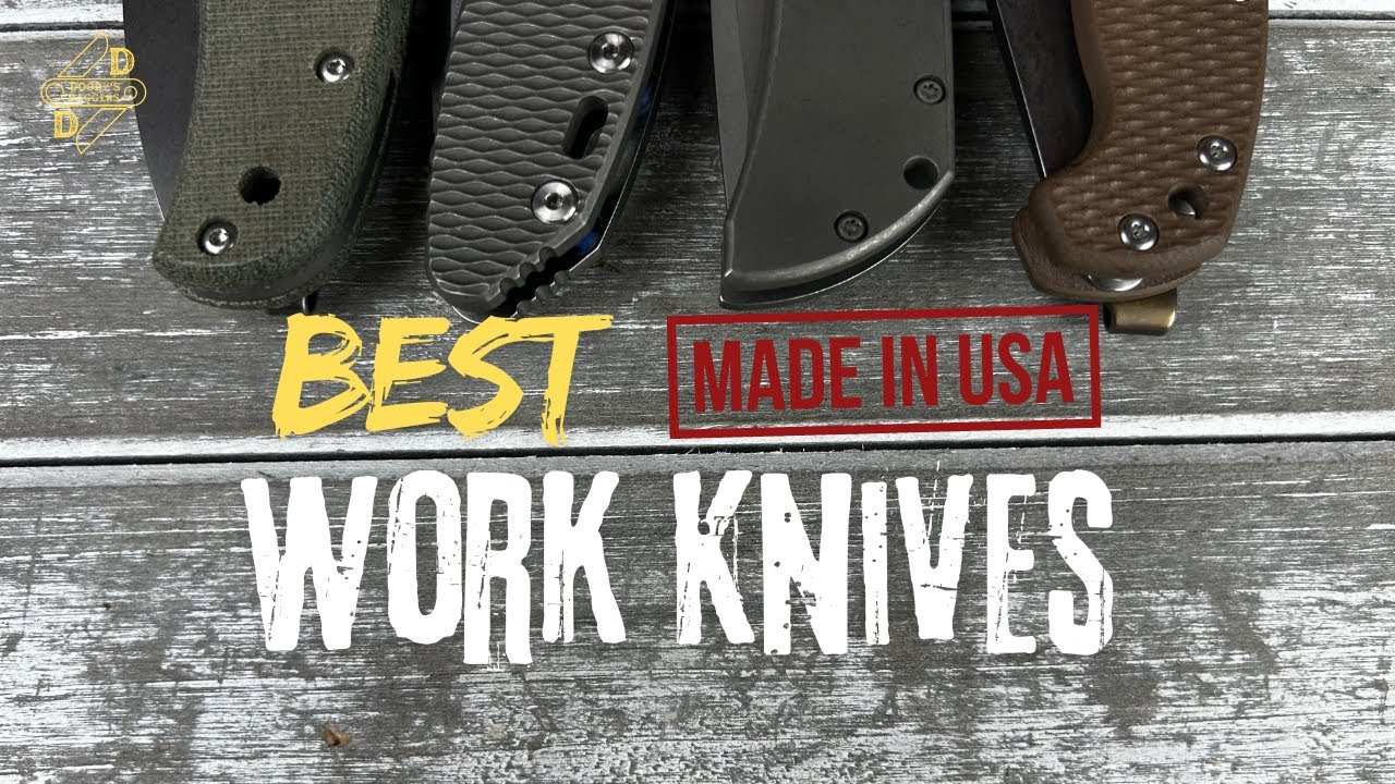 Top 4 Heaviest Duty Work Knives! - YouTube