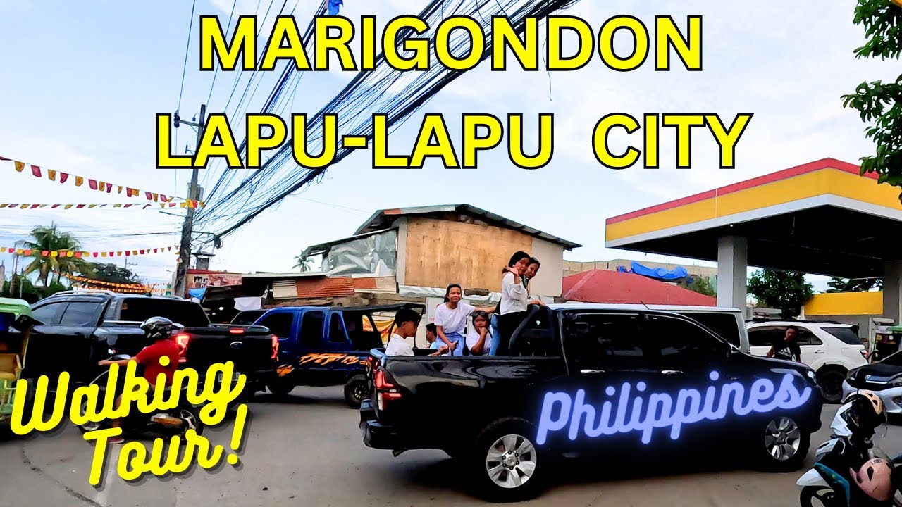 WALKING in MARIGONDON, LAPU-LAPU CITY, PHILIPPINES | Street Walking ...