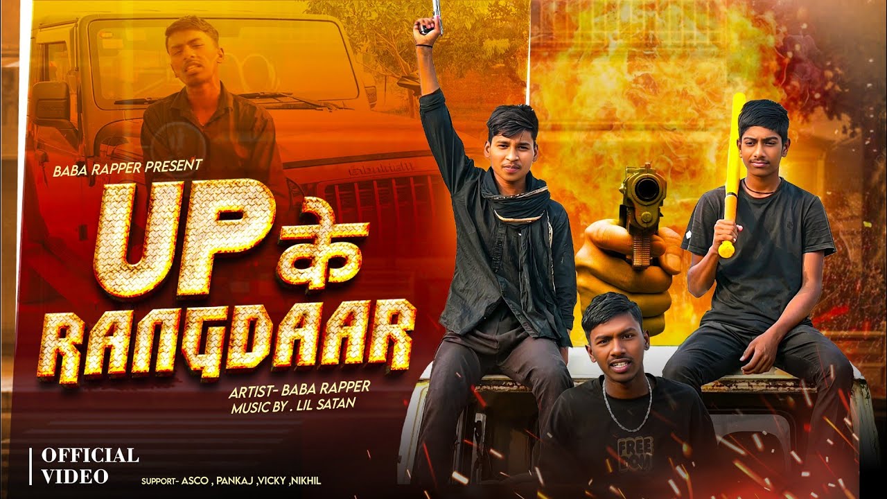 Up ke rangdaar- #rap song | #viralsong (official video) || BaBa Rapper ...