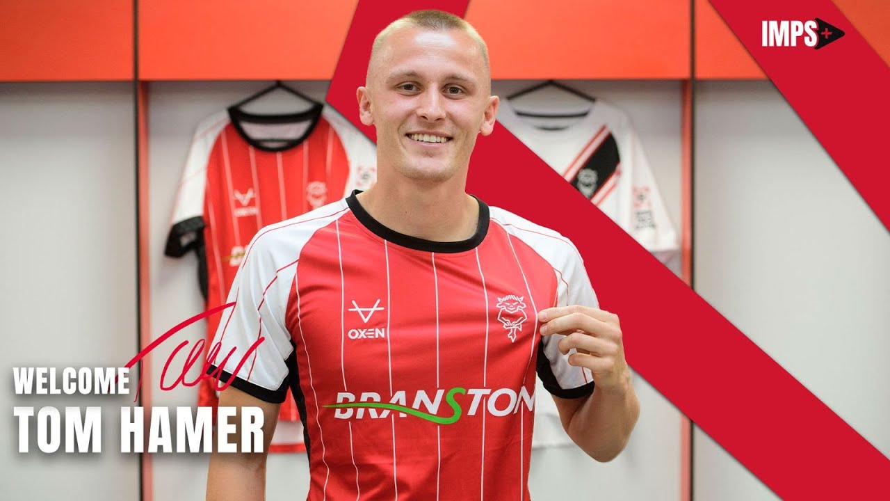 Tom Hamer signs for Lincoln City - YouTube