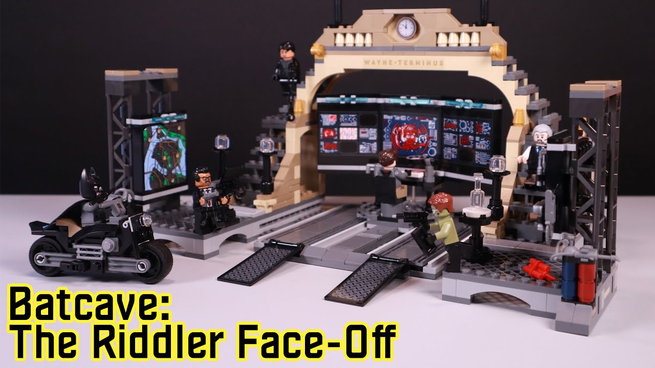 LEGO 76183 Batcave: The Riddler Face-Off Time Lapse Build! - YouTube