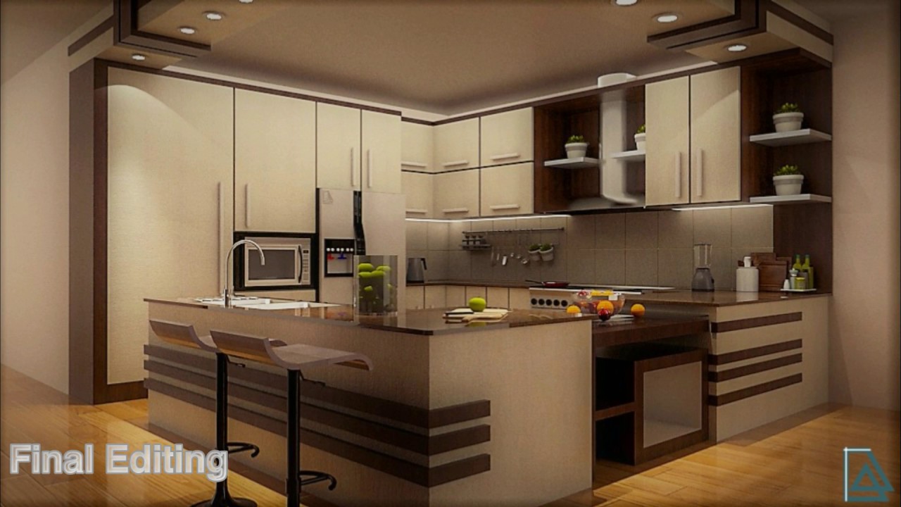 Beginner Render in Vray 3.4.0 (Kitchen v.1)- 3D Files - YouTube