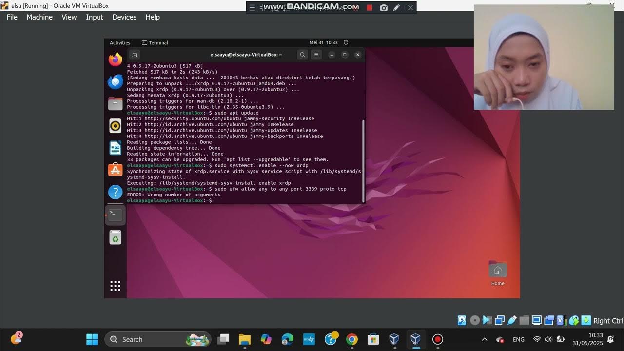 tutorial remote server destop dilinux ubuntu 22 menggunakan xrdp - YouTube