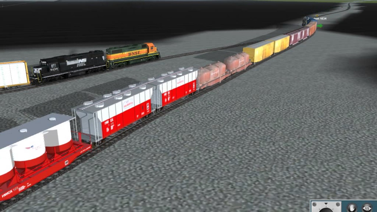 Trainz 12 HOT action featuring hi-rail, BNSF, NS, and more! 7/26/2017 ...
