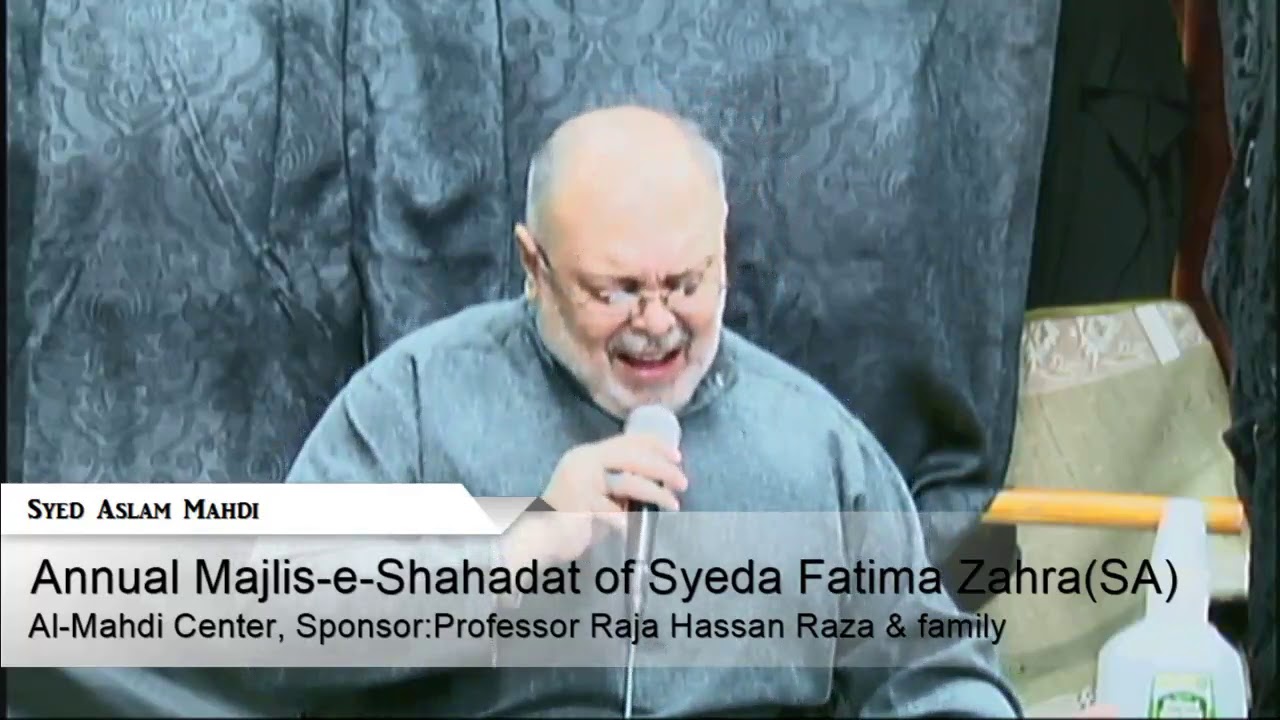 SYED ASLAM MEHDI - YouTube