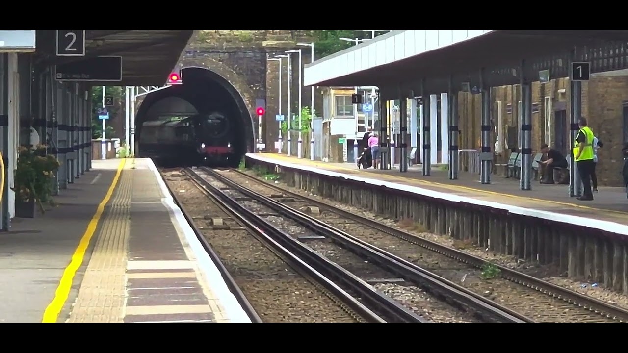 Britannia running throught Dover Priory platform 1 23.07.24 - YouTube