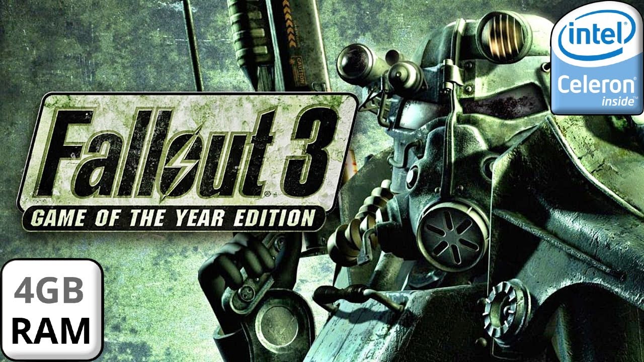 Fallout 3 Game of the Year Edition Rodando em um NOTEBOOK FRACO Intel ...