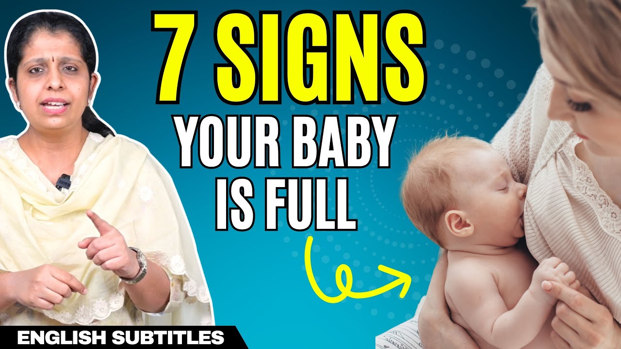7 Signs Your Baby Is Full | குழந்தையின் வயிறு நிரம்பியதற்கான 7 ...
