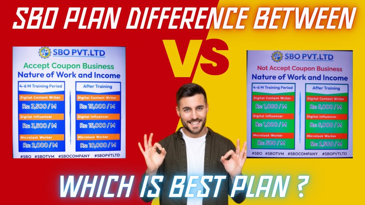 SBO New Plan Sales Vs Promotion Team And Which Is Best Plan ? Explain ...