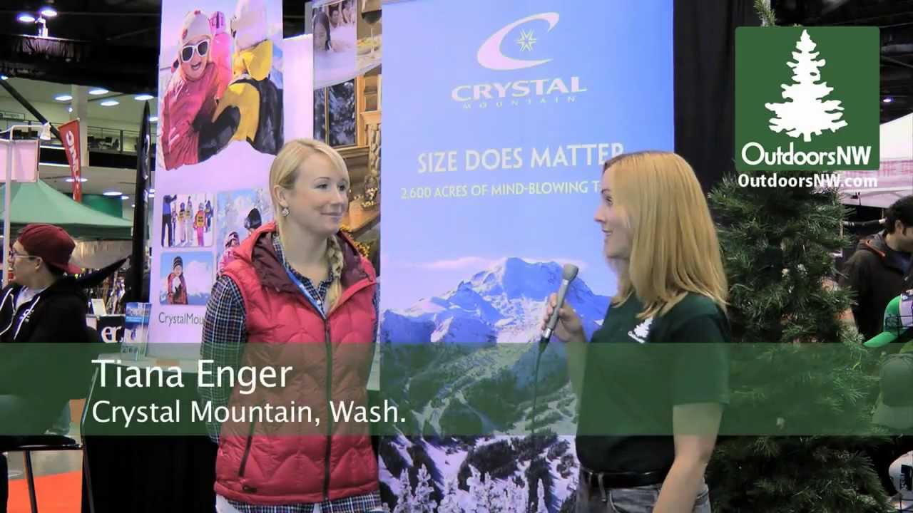 Diane Rudholm of OutdoorsNW interviews Crystal Mountain - YouTube