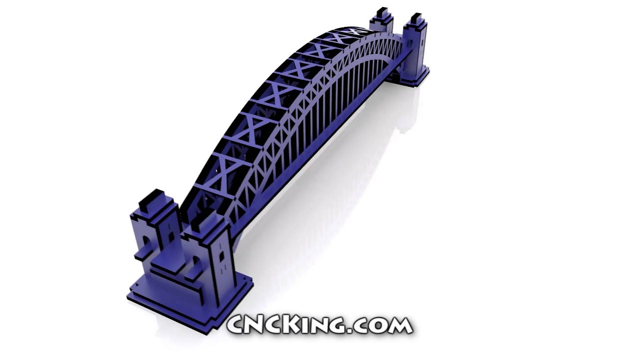 Sydney Harbour Bridge: 3D Assembly Animation - YouTube