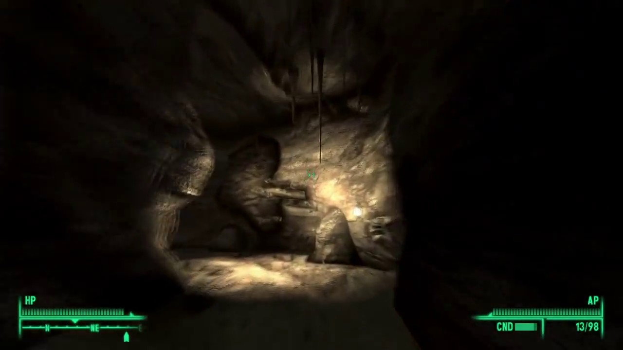 Fallout 3: Sneak Book Location - Cliffside Cavern - YouTube