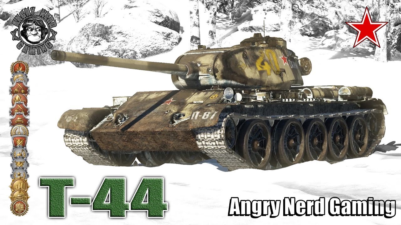 War Thunder: T-44, Soviet, Tier-4, Medium Tank - YouTube