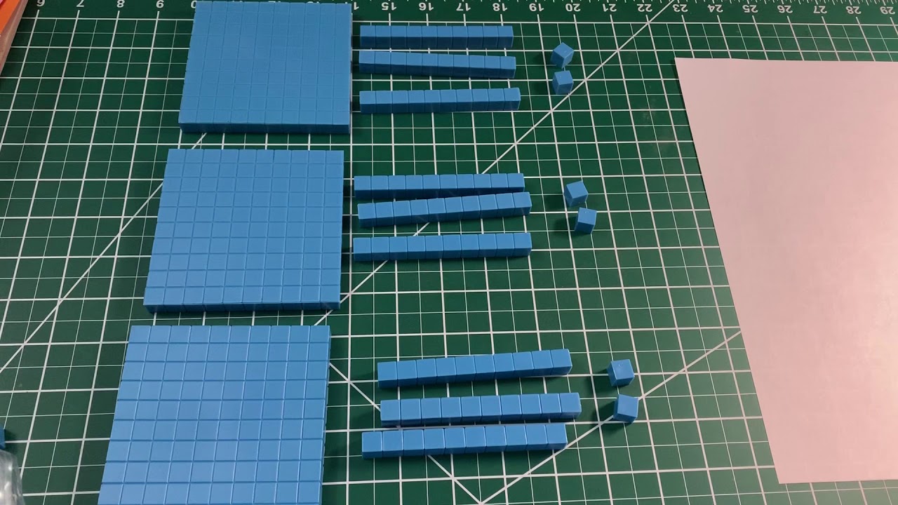 Multiplying (#1) with Base Ten Blocks - YouTube