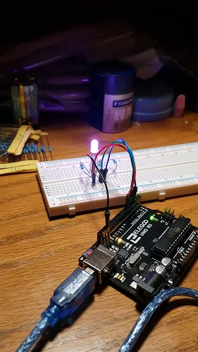 Arduino 2.2 rgb LED - YouTube