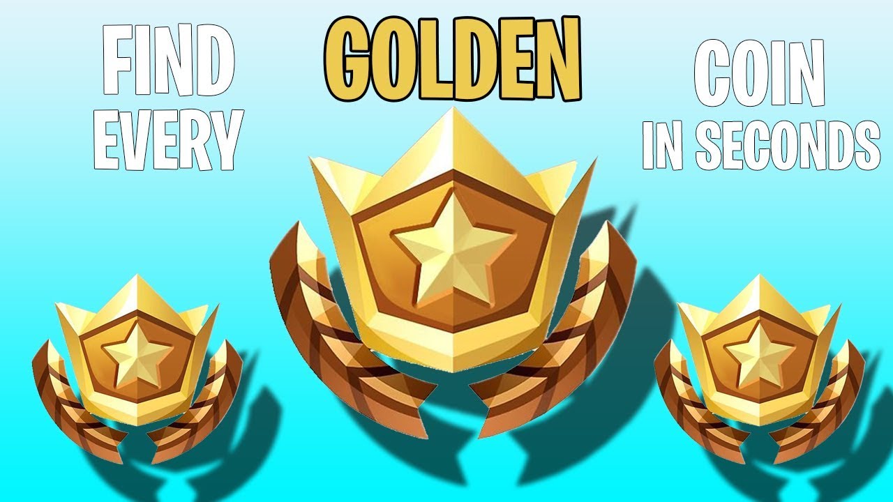 Find ANY Fortnite Golden Coin in Seconds with this One Trick! - YouTube