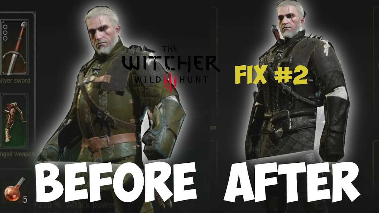 The Witcher 3: Fixing Griffin Armor - YouTube