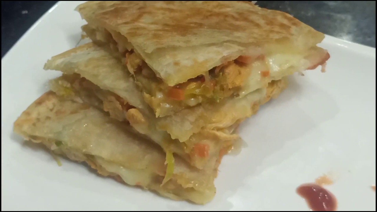 Desi Style Chicken Quesadilla | 2020 Ramadan Recipe - YouTube