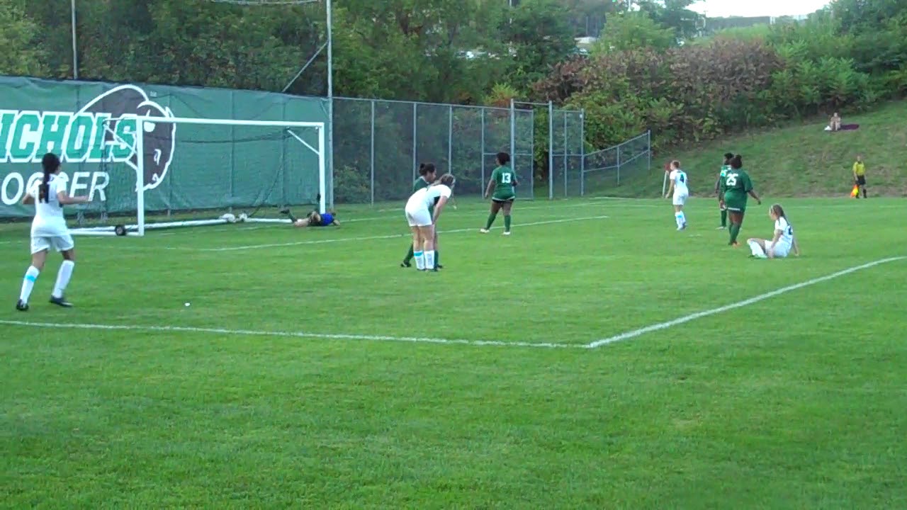 Nichols College Women's Soccer - Hallie Linacre first collegiate goal ...