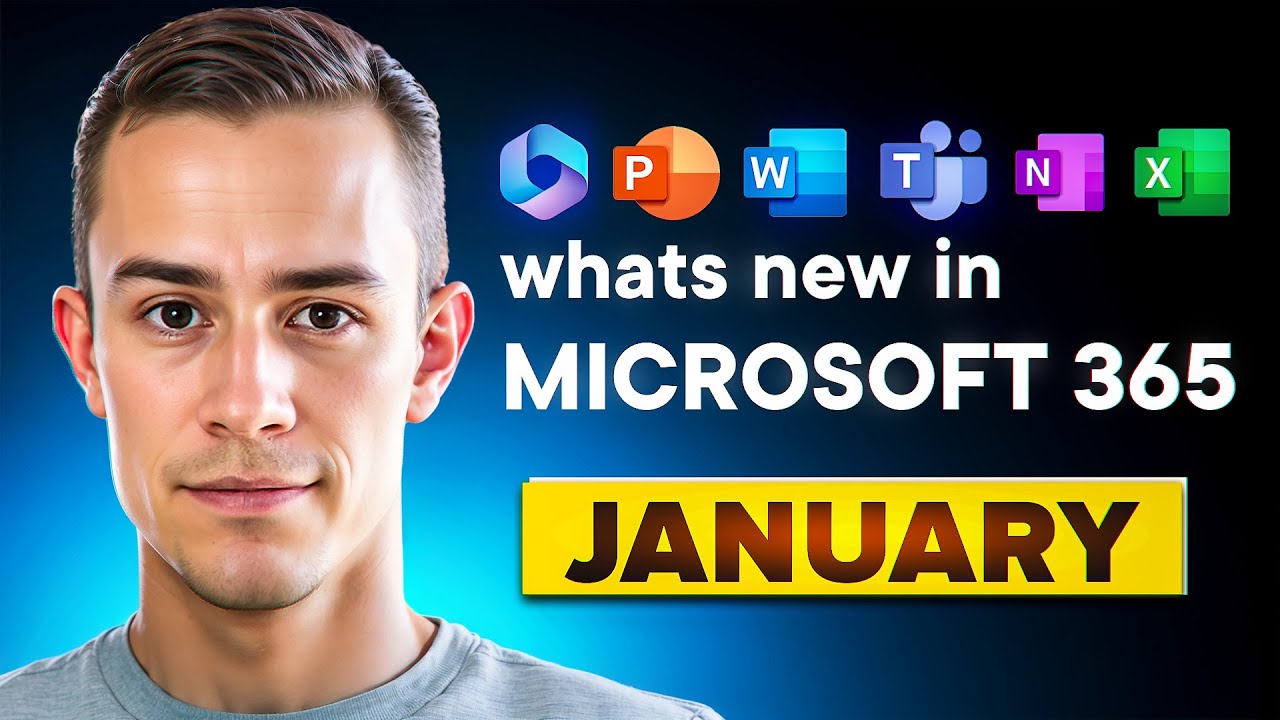 Whats new in Microsoft 365 | January Updates - YouTube