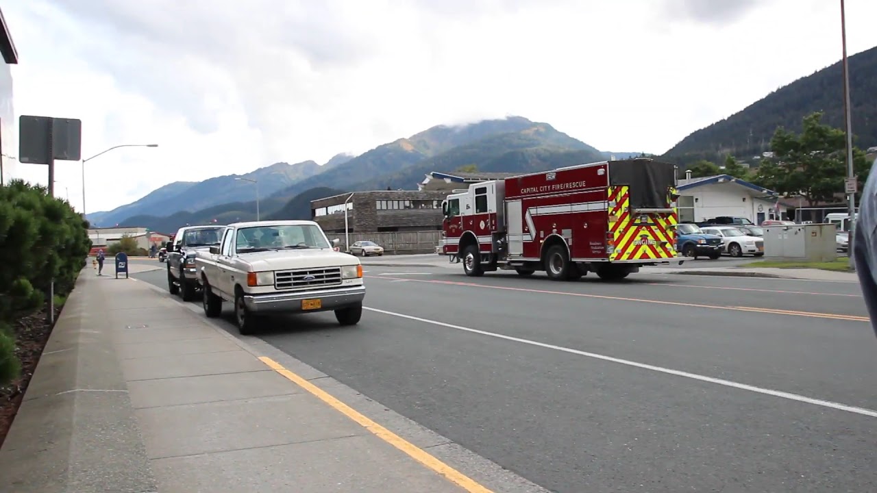 Capital City Fire Rescue - Juneau, Alaska responding - YouTube