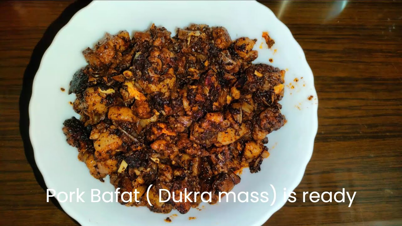 Pork Bafat | Dukra Mass - YouTube