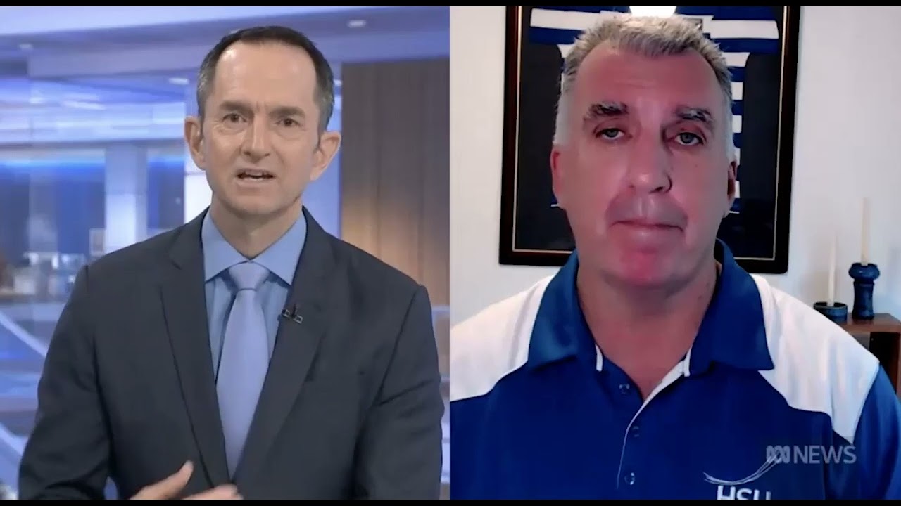 Gerard Hayes speaks to ABC about lack of changes in aged care - YouTube