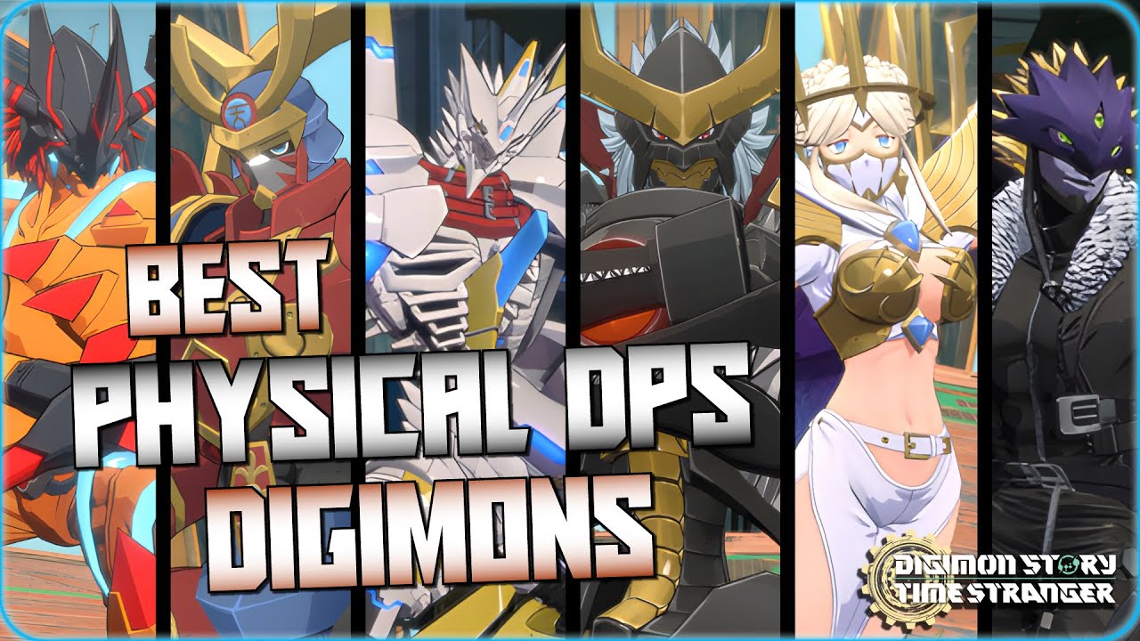 Best Physical Damage Digimons in Digimon Story: Time Stranger - YouTube