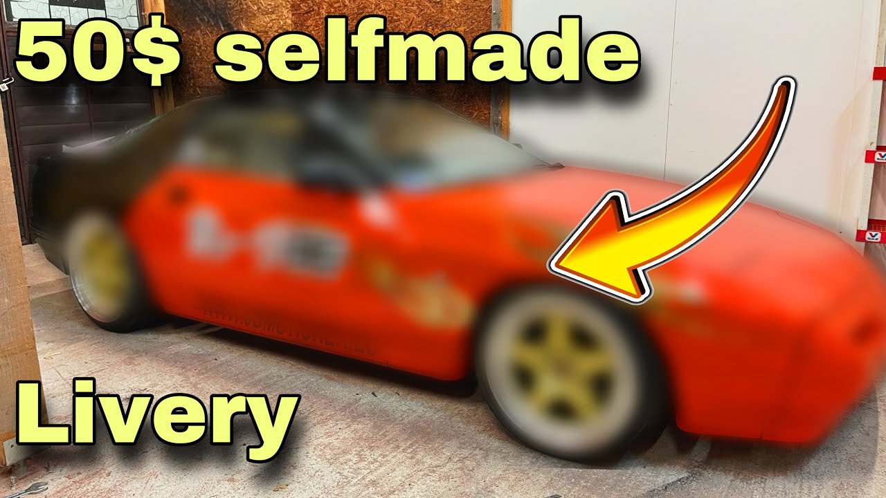 JDM Drift Style: Custom Livery Design for my Mazda RX-7 - YouTube