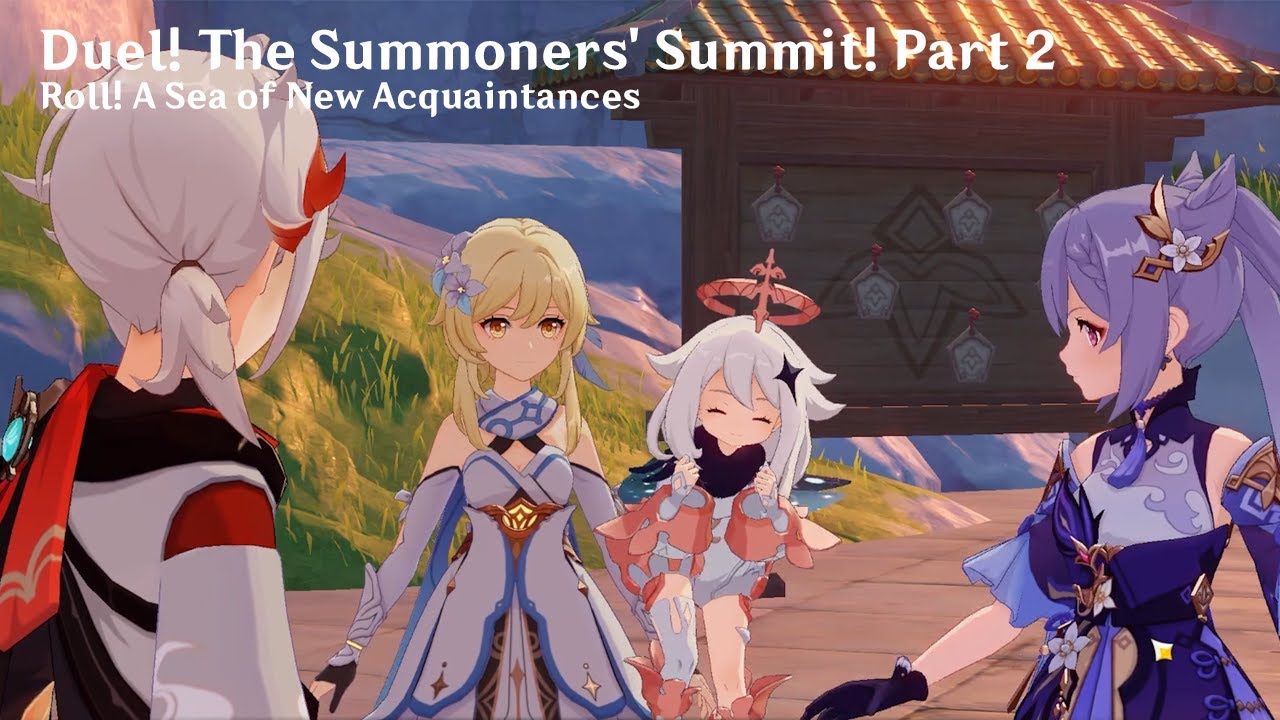 Duel! The Summoners' Summit! Event Quest Part 2 | Roll! A Sea of New ...