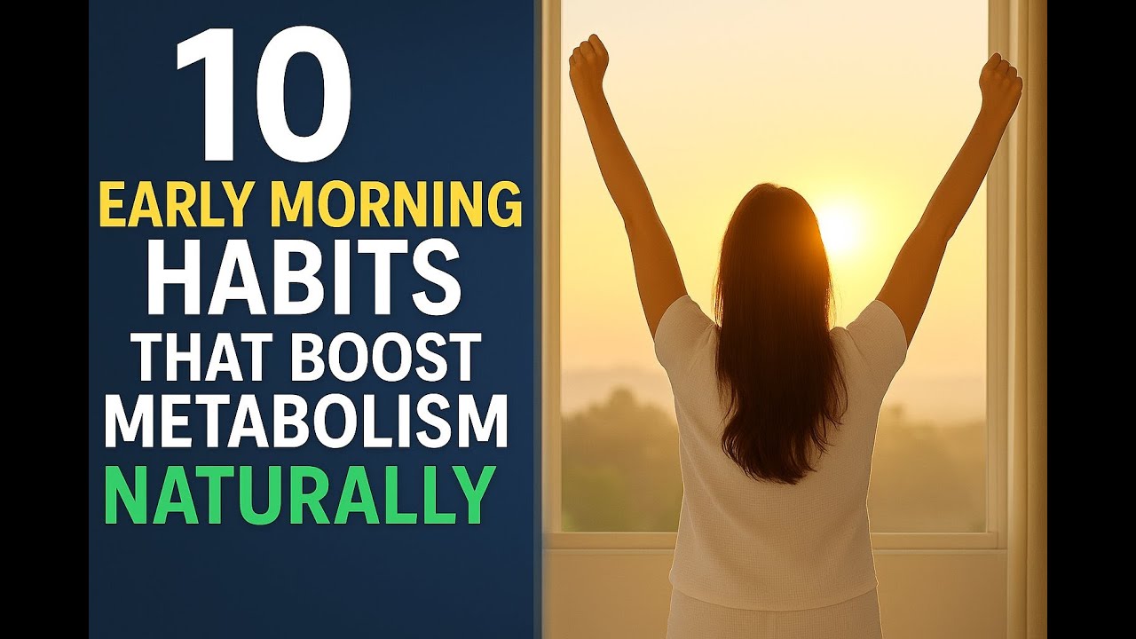10 Early Morning Habits That Boost Metabolism Naturally - YouTube