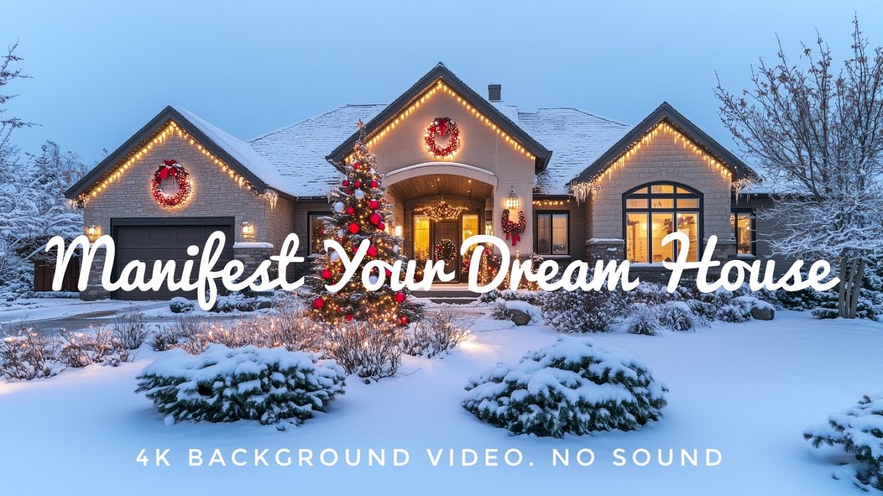 4k Your Winter Dream House - Background Video - YouTube